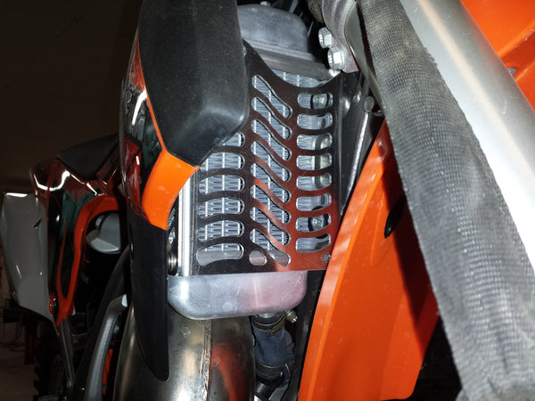13-17 KTM 85 SX, SXS Radiator Guards – Unabiker